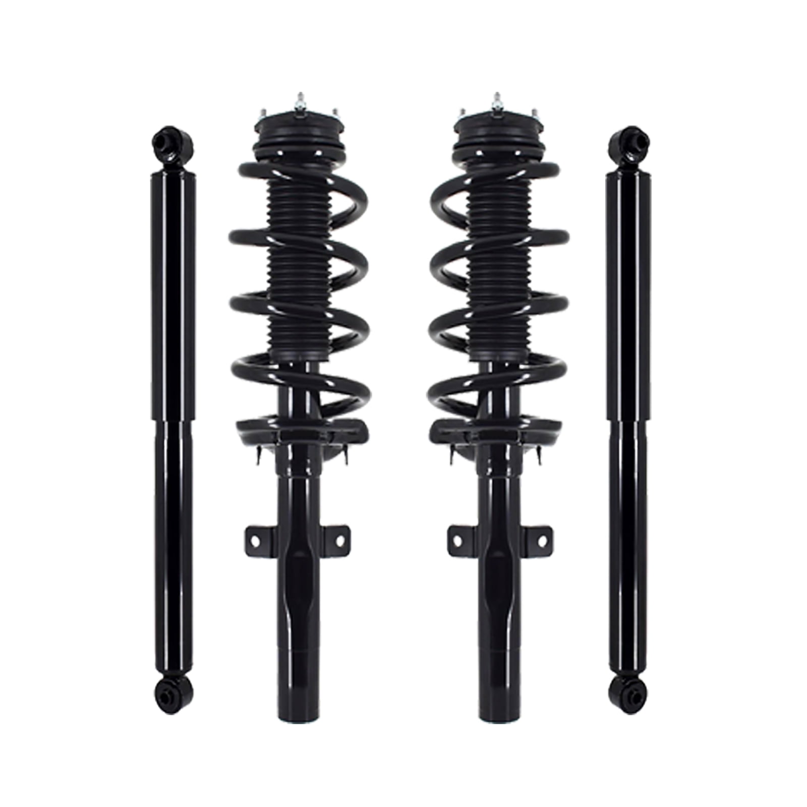 Set of 4 Front Quick Complete Strut-Coil Spring-Rear Shock For 2015 ...