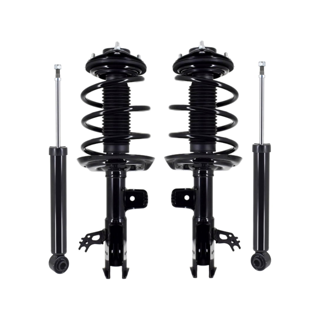 Set of 4 Front Quick Complete Strut-Coil Spring-Rear Shock For 2019 ...