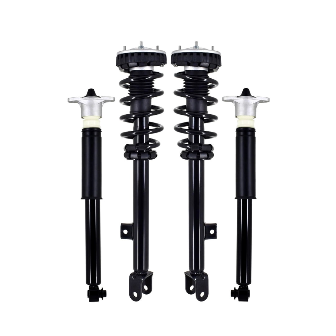 PM Auto Set of 4 Strut-Coil Spring-Shock Kit For 2009-14 Hyundai ...