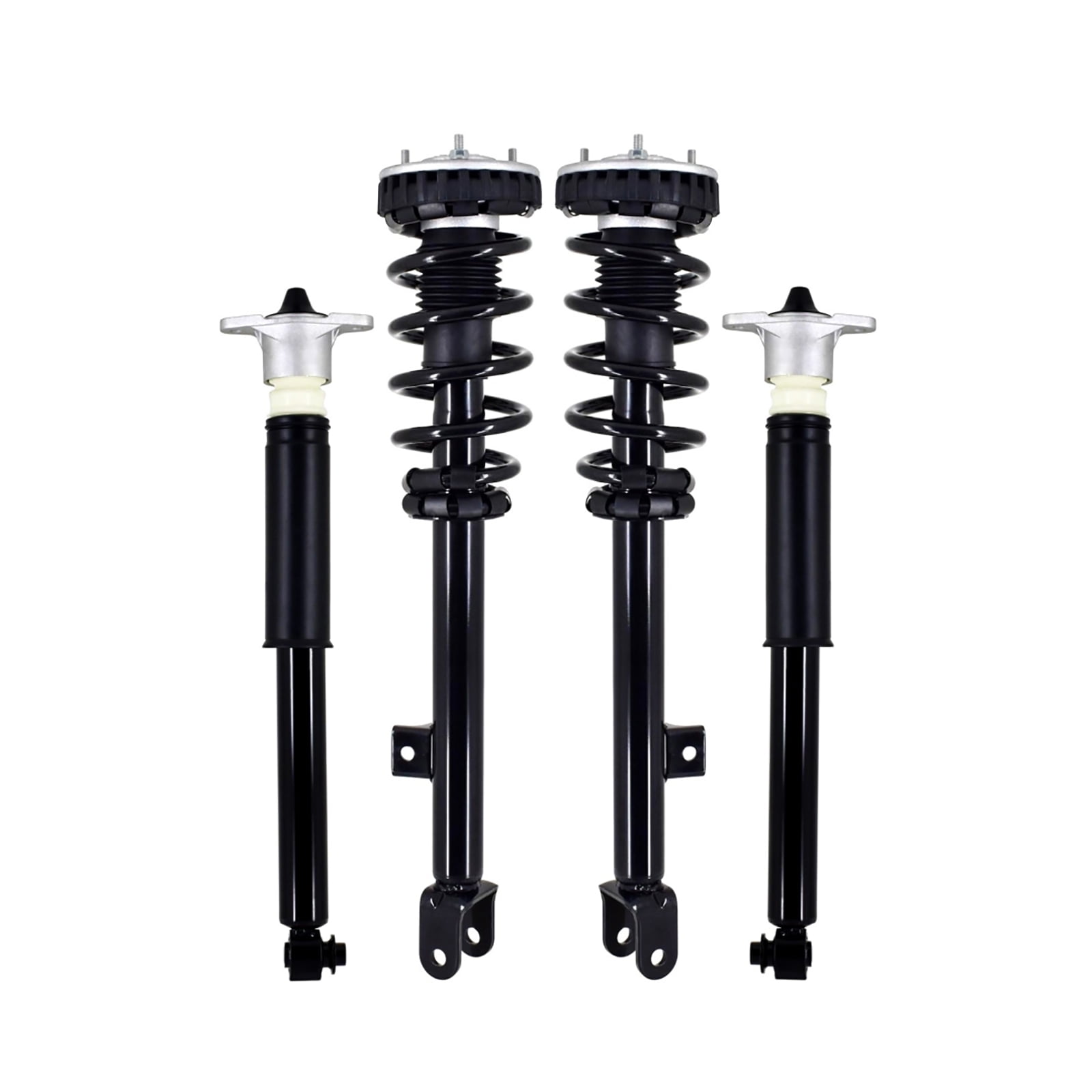 PM Auto Set of 4 Strut-Coil Spring-Shock Kit For 2009-14 Hyundai ...