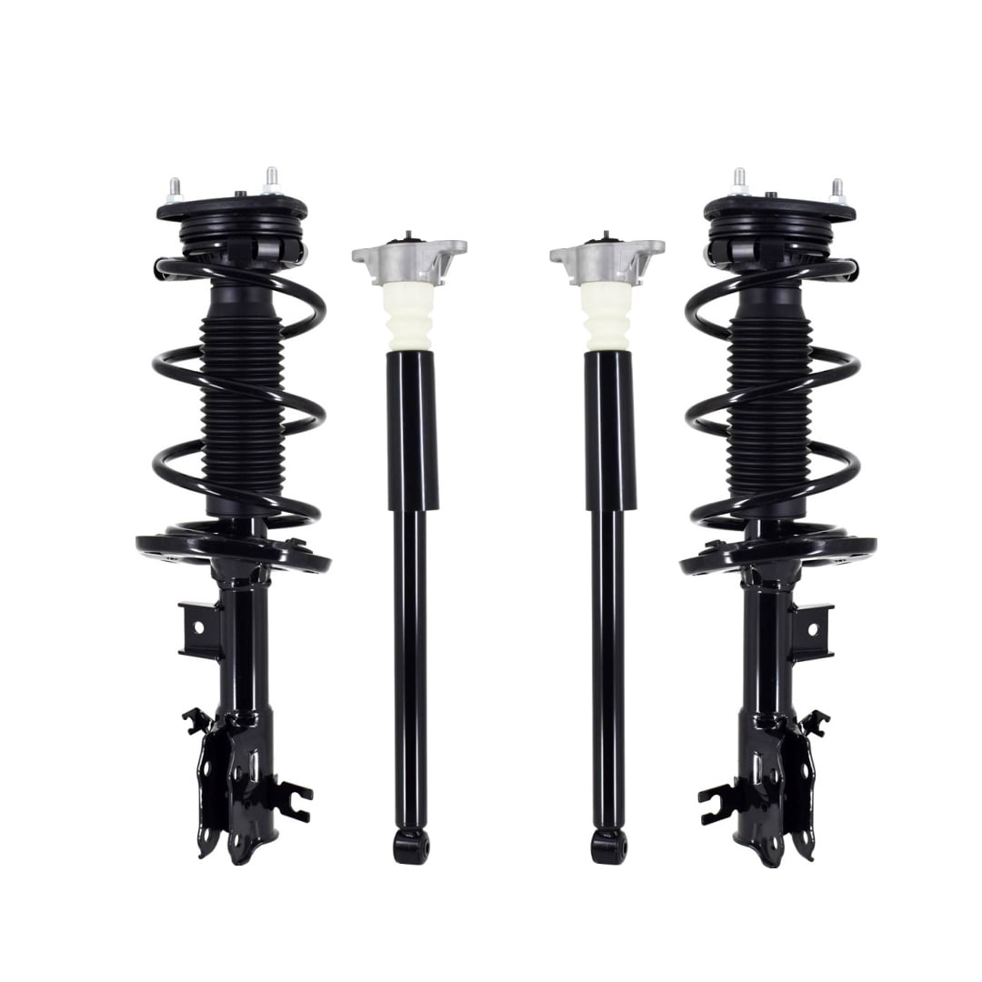 Set of 4 Front Quick Complete Strut-Coil Spring-Rear Shock Kit For 2019 ...