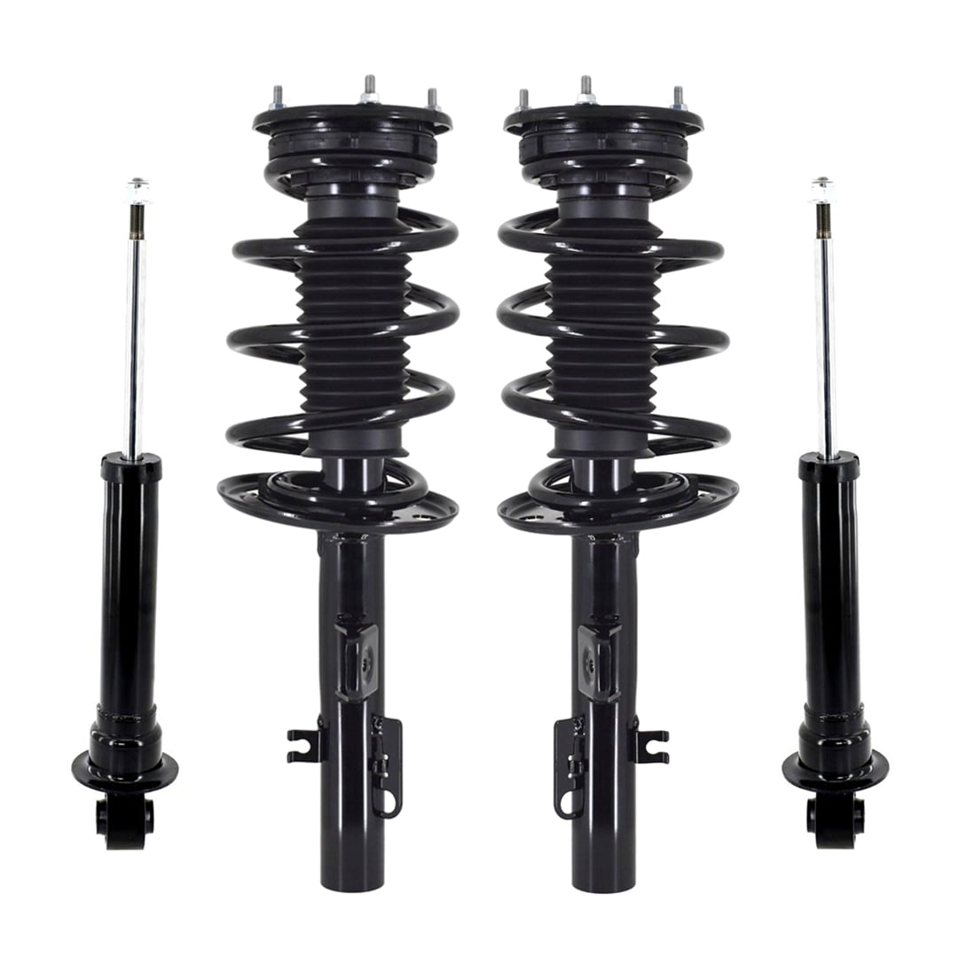 Set Of 4 Front Quick Complete Strut Coil Spring Rear Strut For 2008