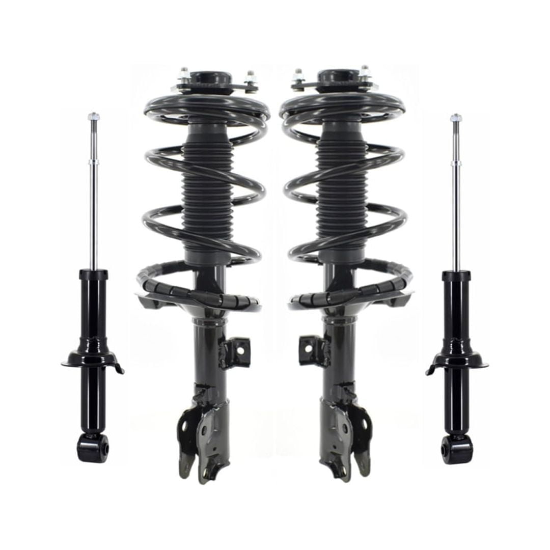 Set Of 4 Front Quick Complete Strut Coil Spring Rear Strut For 2008