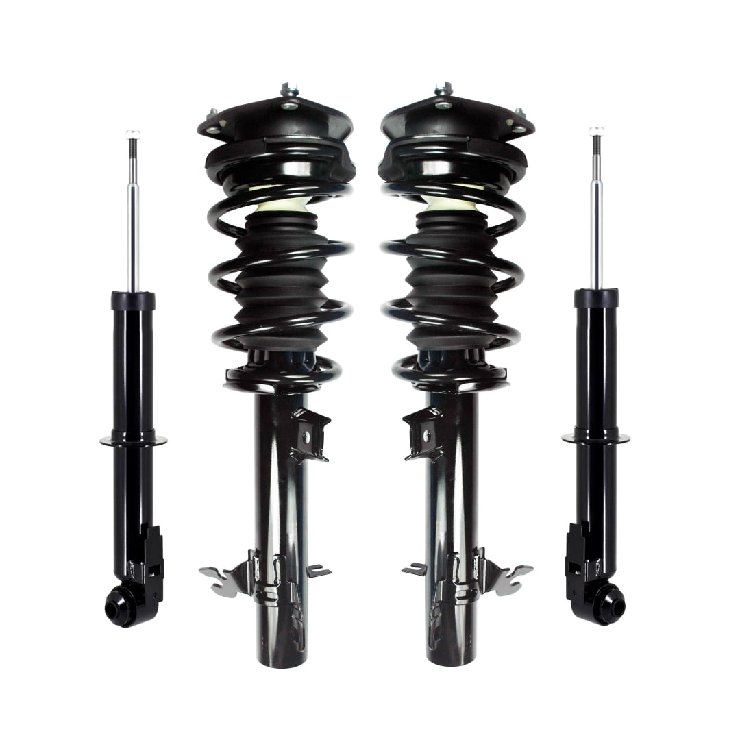 Set of 4 Front Quick Complete Strut-Coil Spring-Rear Strut For 2013 ...