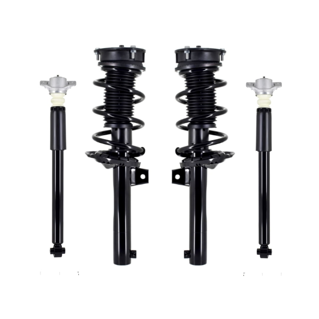 Set of 4 Front Quick Strut-Rear Complete Shock To 2015-2019 Volkswagen ...