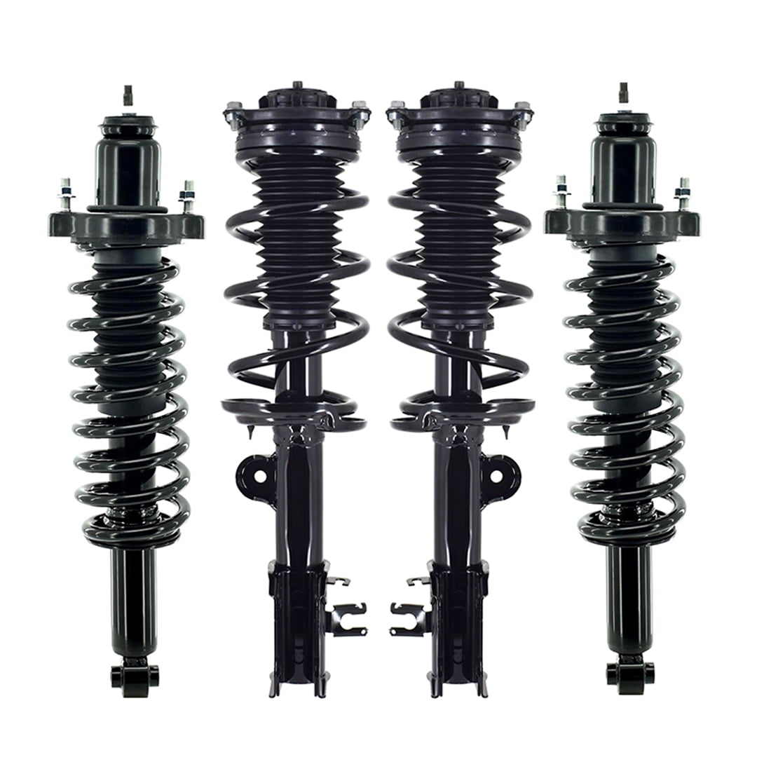 Set of 4 Front-Rear Quick Complete Strut-Coil Spring Assembly For 2017 ...