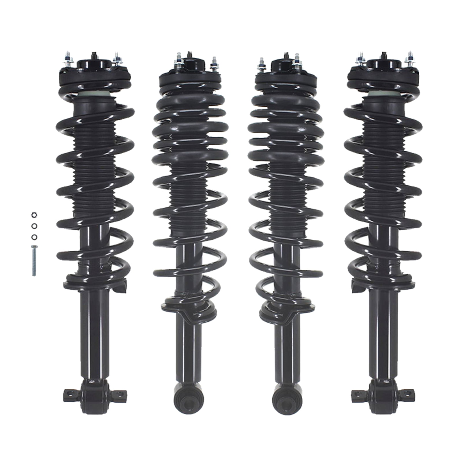 Set of 4 Front-Rear Quick Complete Strut-Coil Spring For 2021-2023 Ford ...