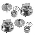 Set of 4 Front-Rear Wheel Hub Bearing Assembly For 1995-2004 Toyota ...