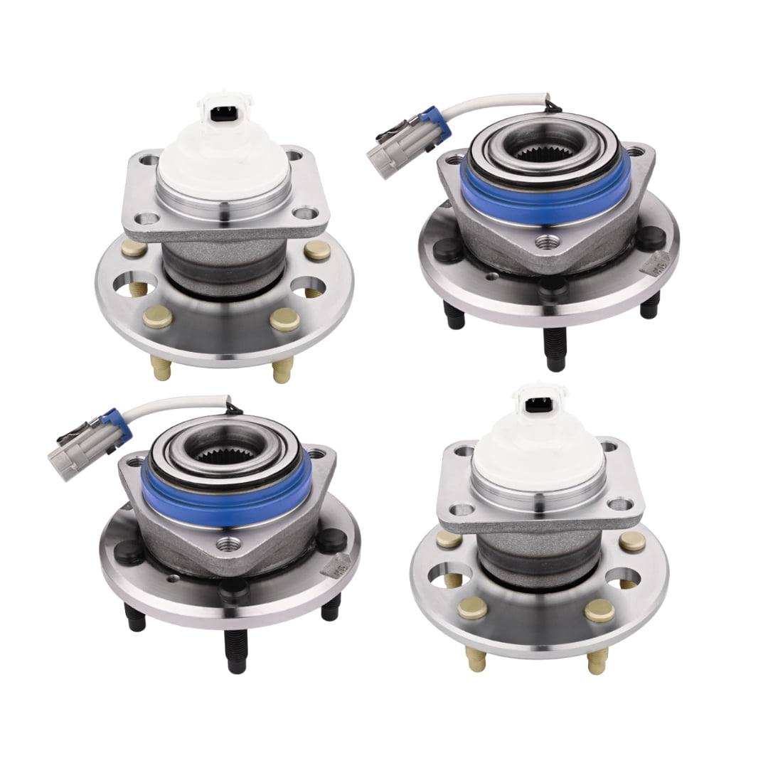 Set of 4 Front-Rear Wheel Hub Bearing Assembly For 1997-2001 Buick ...