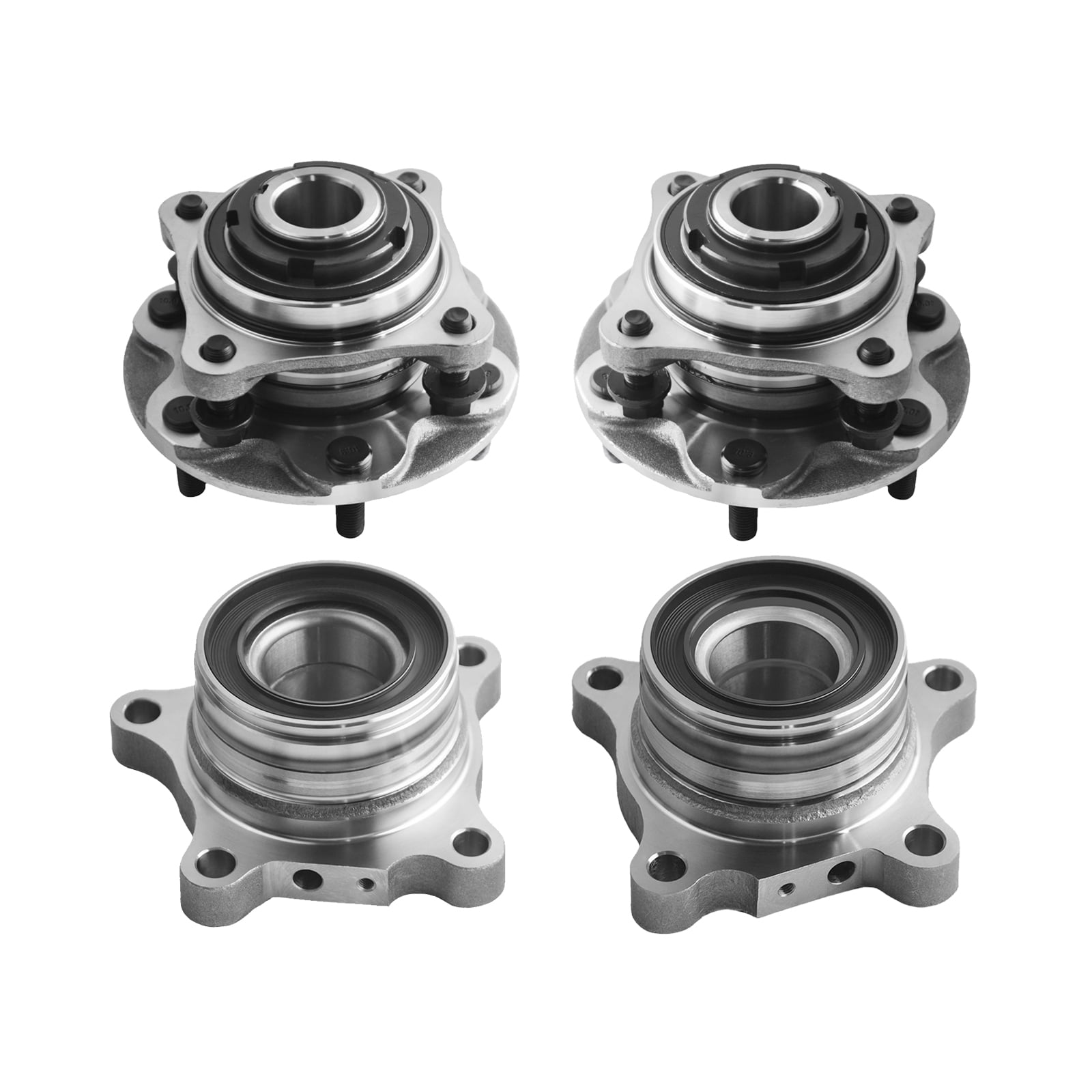 Set of 4 Front-Rear Wheel Hub Bearing Assembly For 2007-2009 Toyota FJ ...