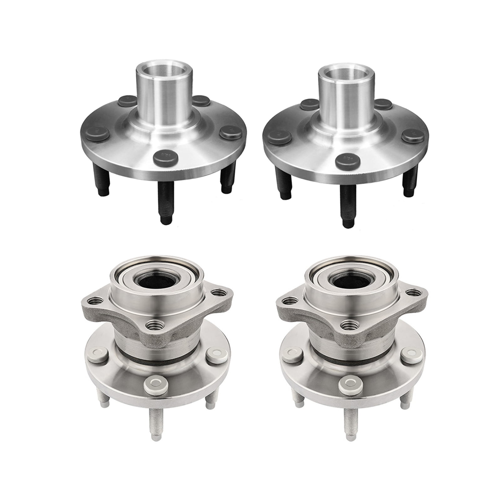 Set of 4 Front-Rear Wheel Hub Bearing Assembly For 2007-2010 Ford Edge ...