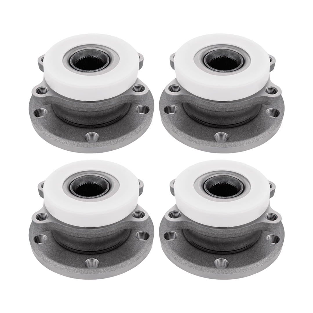 Set of 4 Front-Rear Wheel Hub Bearing Assembly For 2008-2015 Audi Tt Quattro - Walmart.com