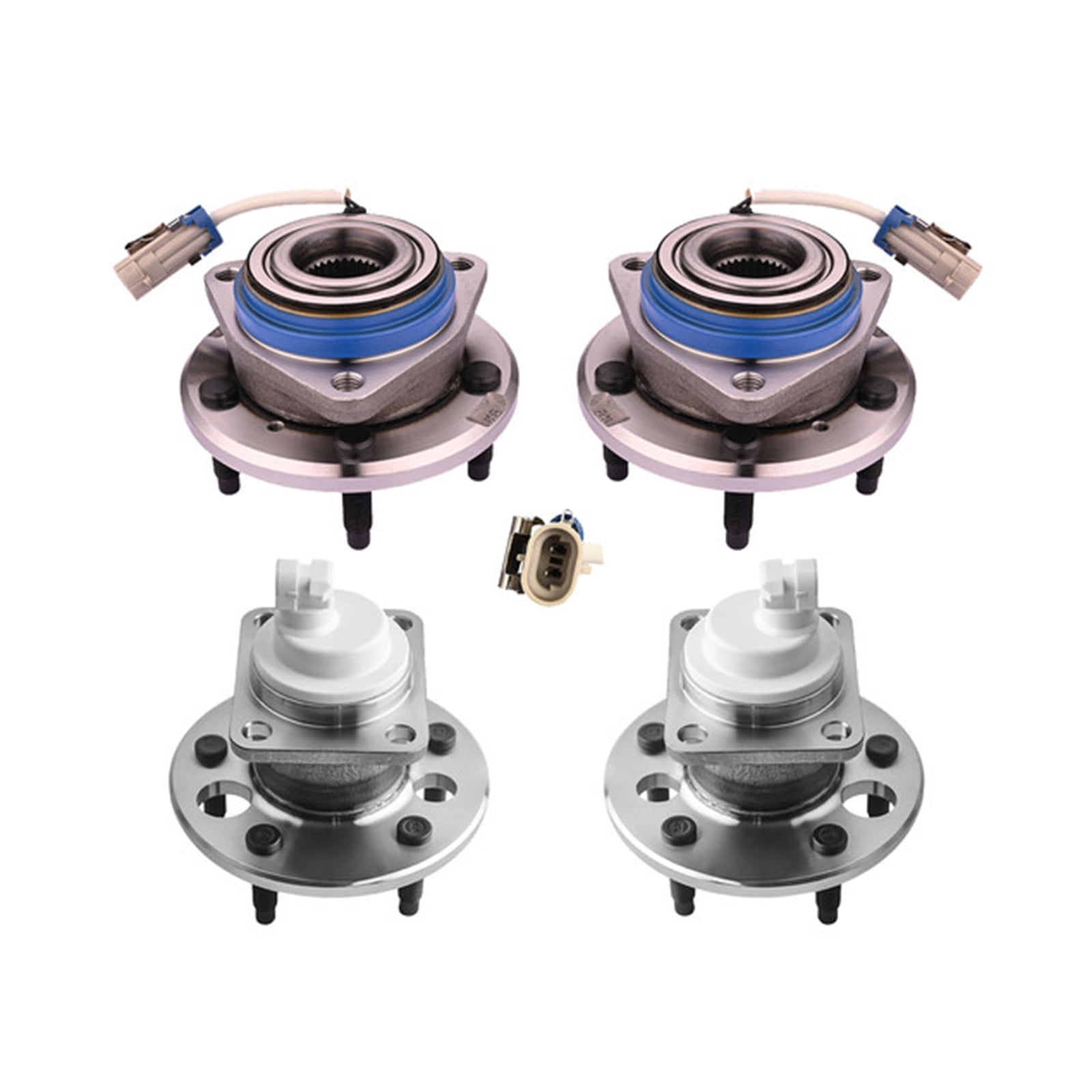 Set of 4 Front-Rear Wheel Hub Bearing Assembly For 2014-2016 Chevrolet ...