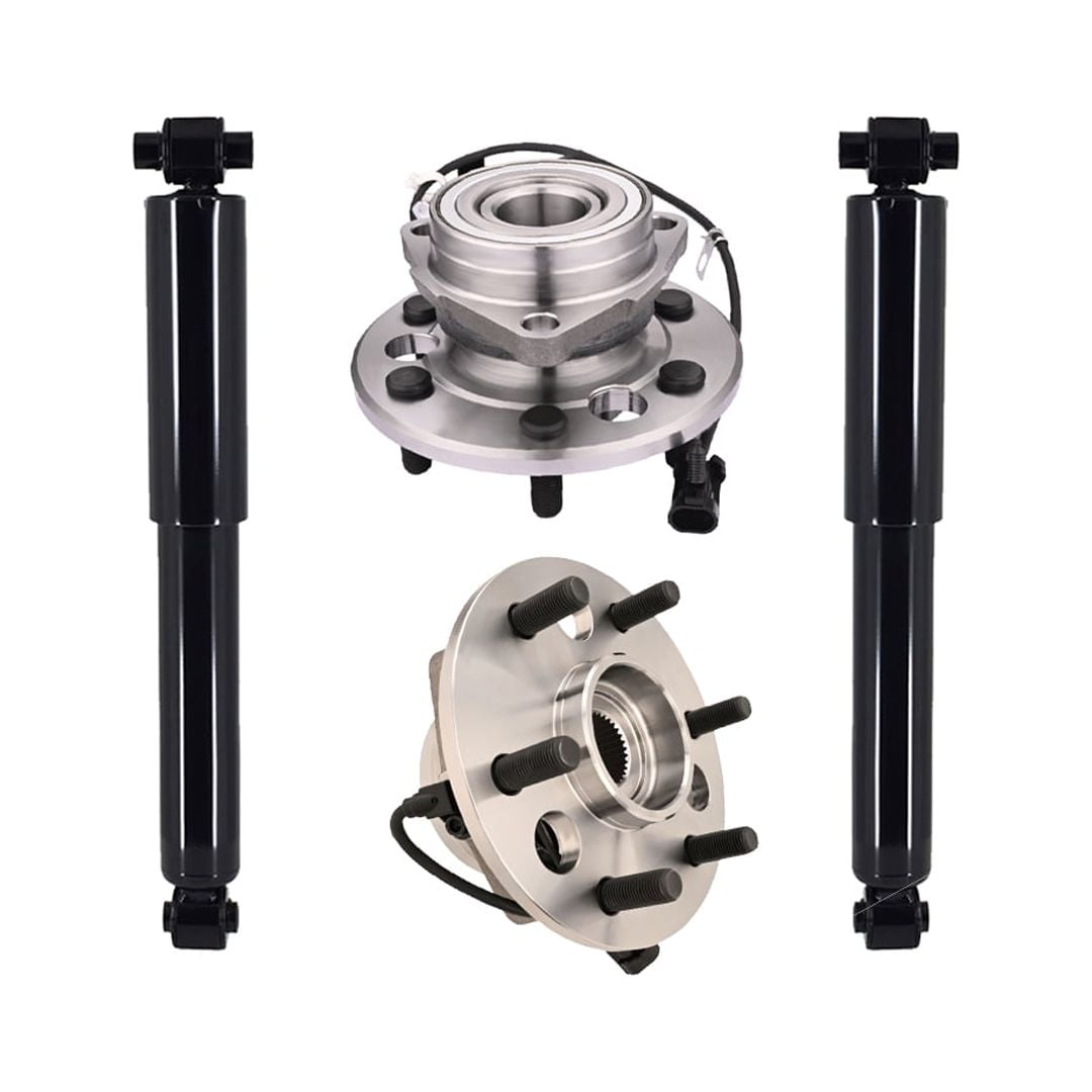 Set of 4 Front Shock Absorber-Wheel Hub Bearing Assembly For 1999 2000 ...