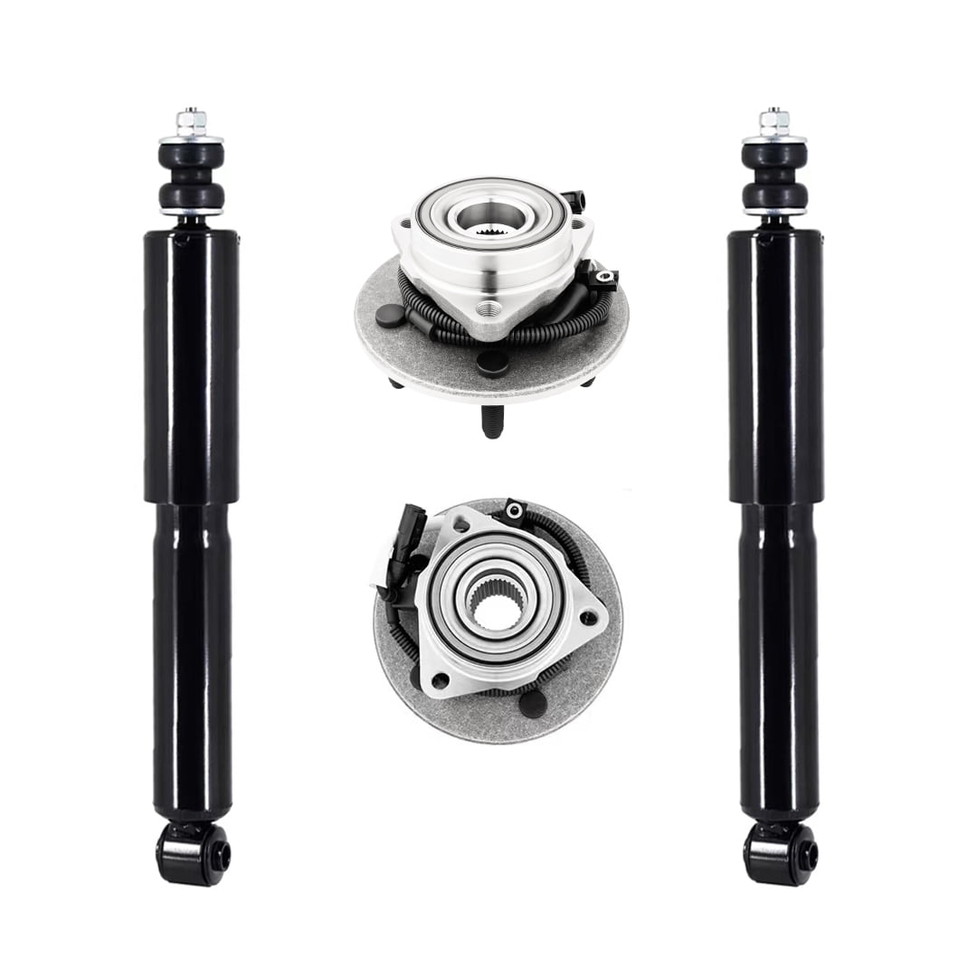 Set of 4 Front Shock Absorber-Wheel Hub Bearing Assembly For 2000-2003 ...