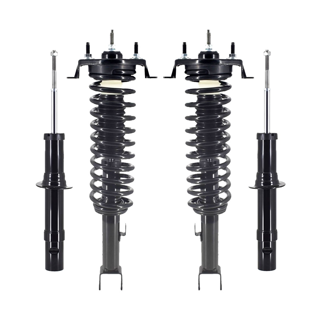 Set of 4 Front Strut-Rear Quick Complete Strut-Coil Spring For 2003 ...
