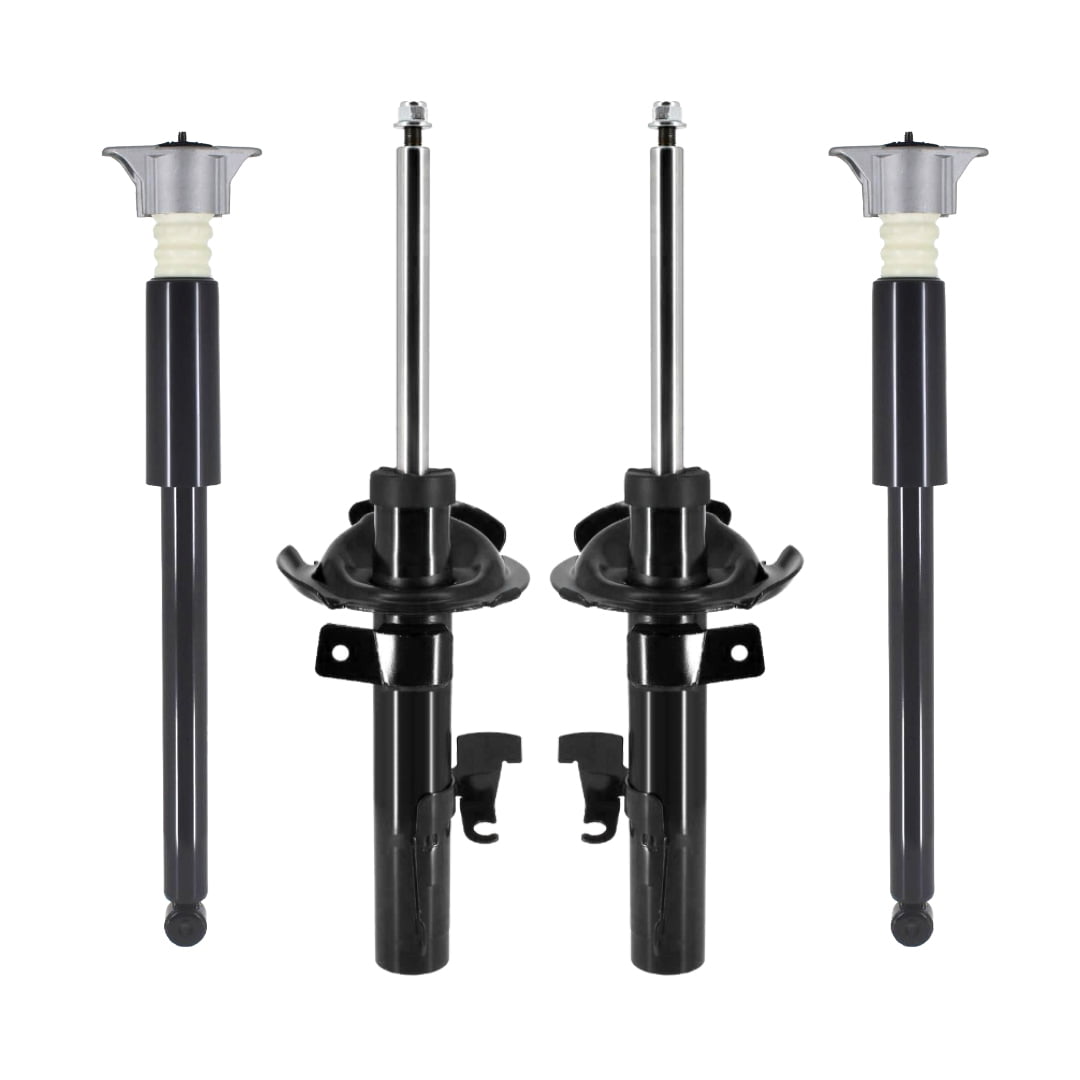Set of 4 Front Suspension Strut Assembly-Rear Complete Shock Absorber ...