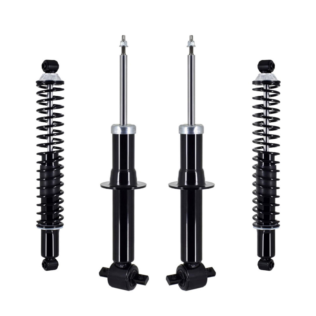 Set of 4 Front Suspension Strut Assembly-Rear Complete Shock Absorber ...