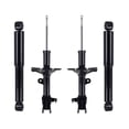 Set of 4 Front Suspension Strut Assembly-Rear Shock For 1999-2004 Honda ...