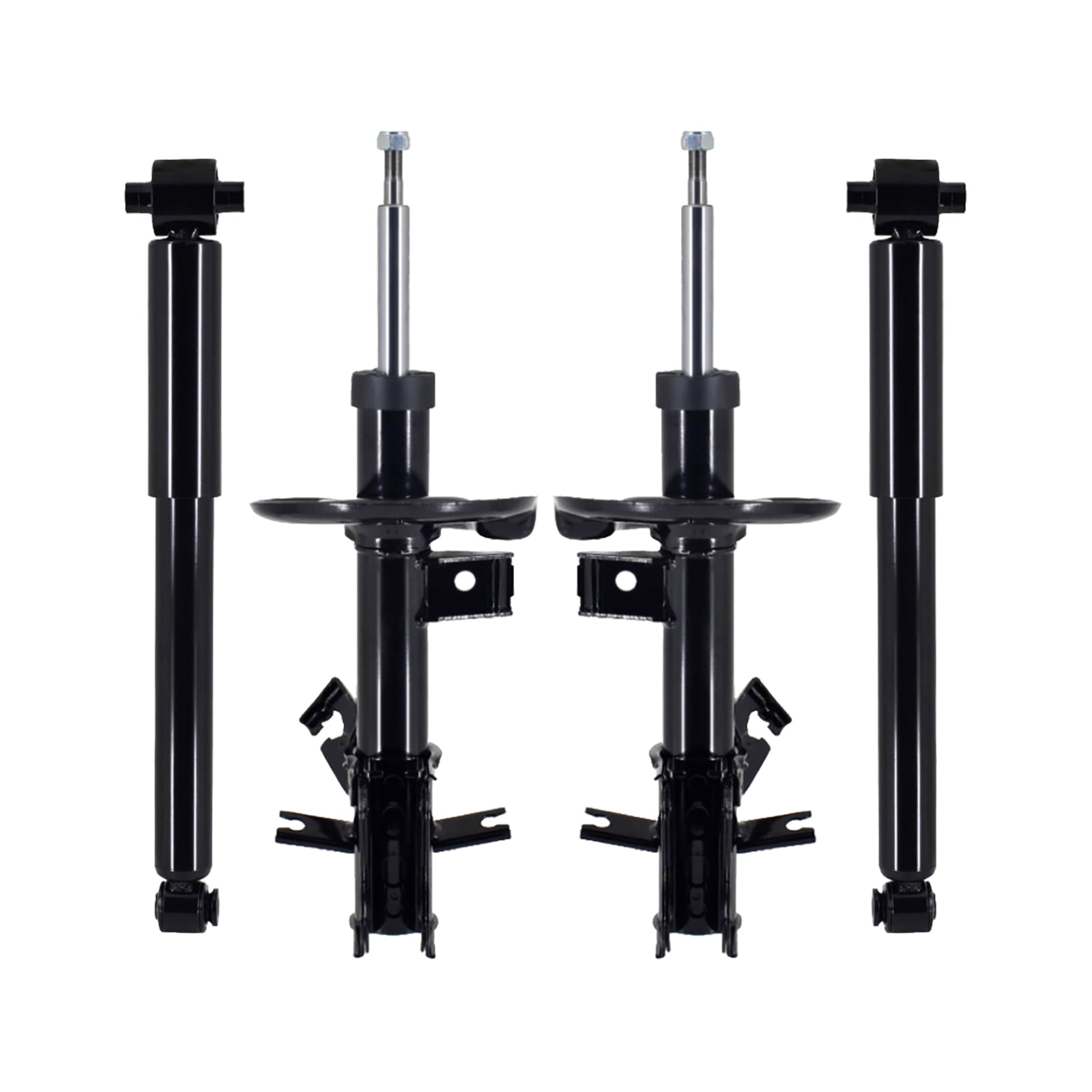 Set of 4 Front Suspension Strut Assembly-Rear Shock For 2007-2012 ...