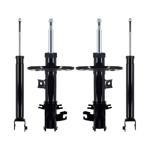 Set of 4 Front Suspension Strut-Rear Shock Absorber For 2009-2014 ...