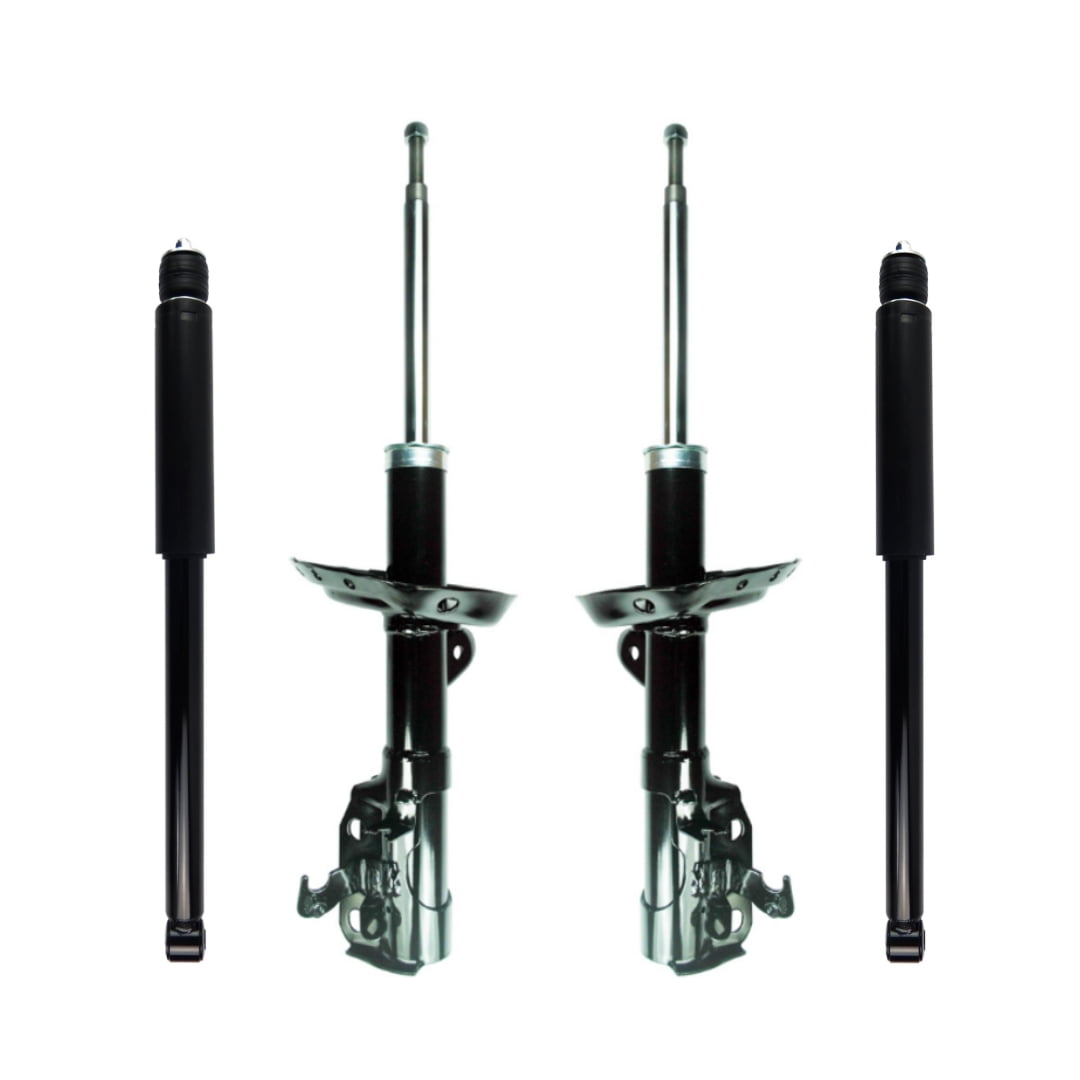 Set of 4 Front Suspension Strut-Rear Shock Absorber For 2010-2014 Honda ...