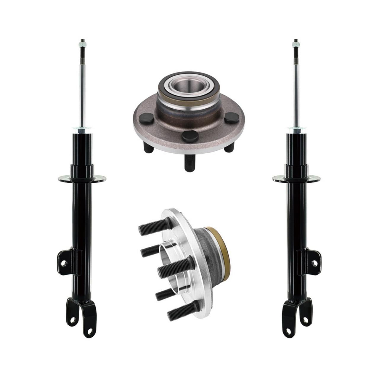 Set of 4 Front Suspension Strut-Wheel Hub Bearing Assembly For 2011 ...