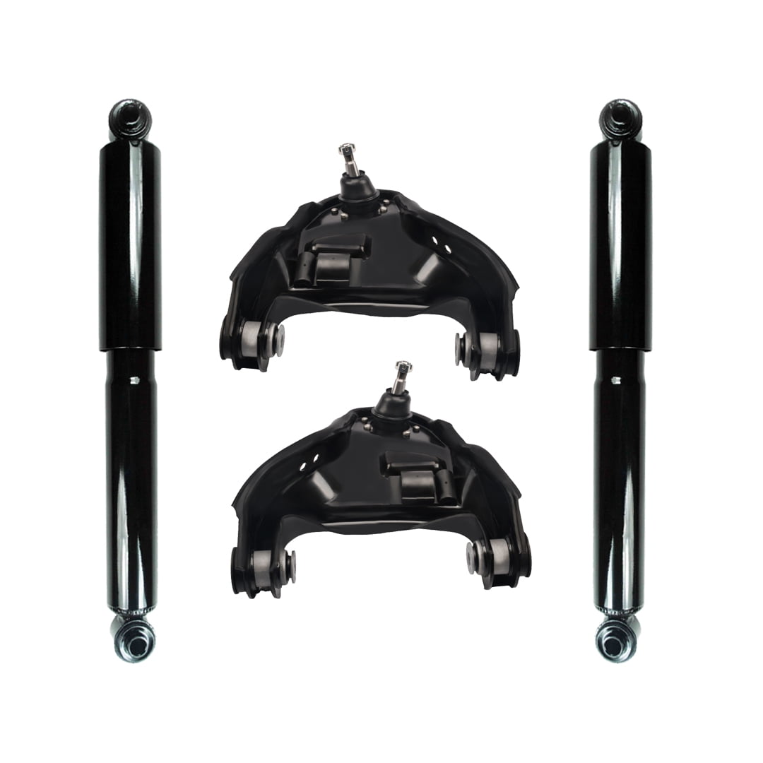 Set of 4 Front Upper Control Arm Ball Joint-Shock Absorber For 1991 ...