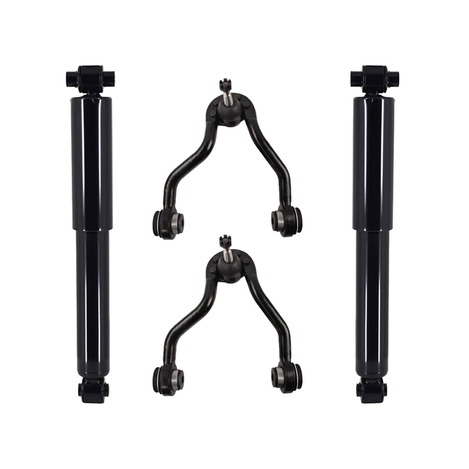 Set of 4 Front Upper Control Arm Ball Joint-Shock Absorber For 1992 ...