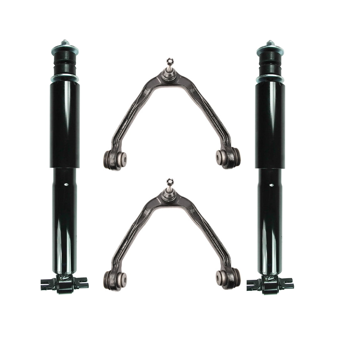 Set of 4 Front Upper Control Arm Ball Joint-Shock Absorber For 1999 ...
