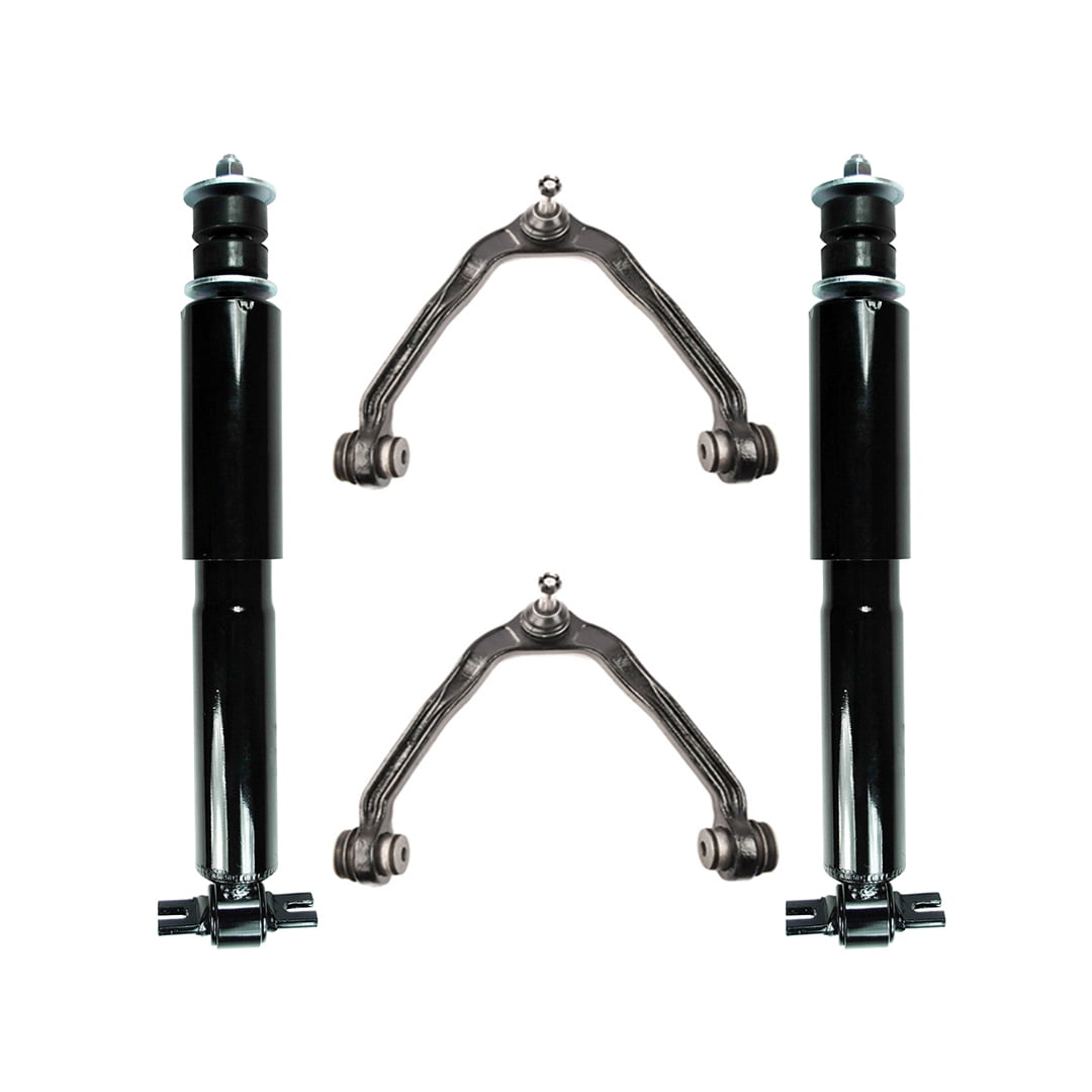 Set of 4 Front Upper Control Arm Ball Joint-Shock Absorber For 2003 ...