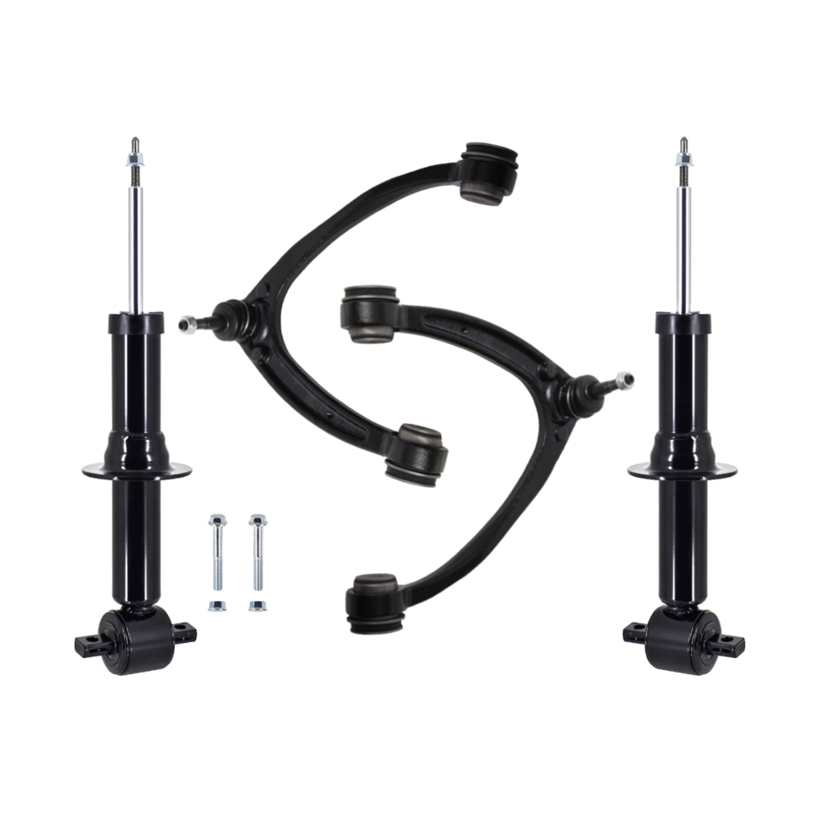 Set of 4 Front Upper Control Arm Ball Joint-Suspension Strut Assembly ...