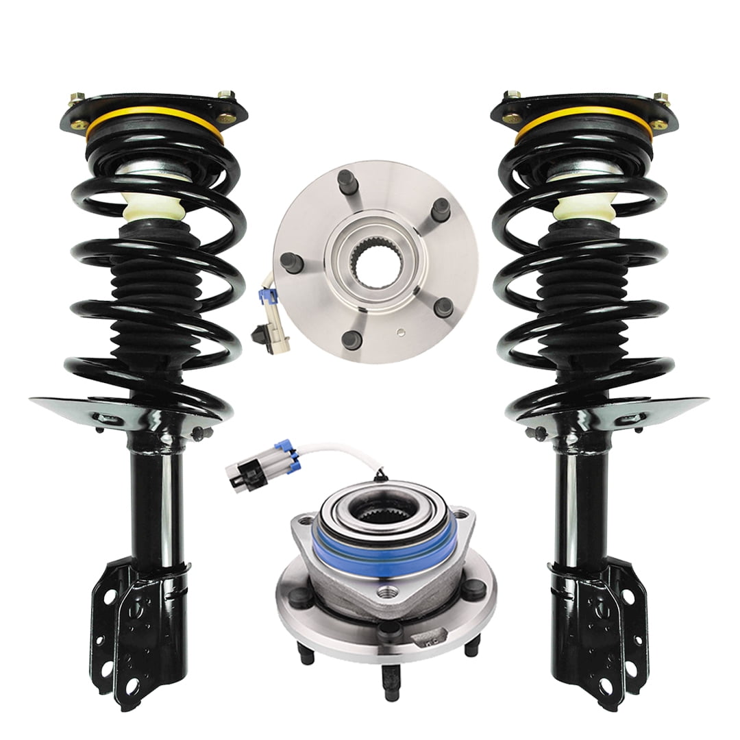 Set of 4 Front Wheel Hub Bearing-Quick Complete Strut For 1997-1999 ...