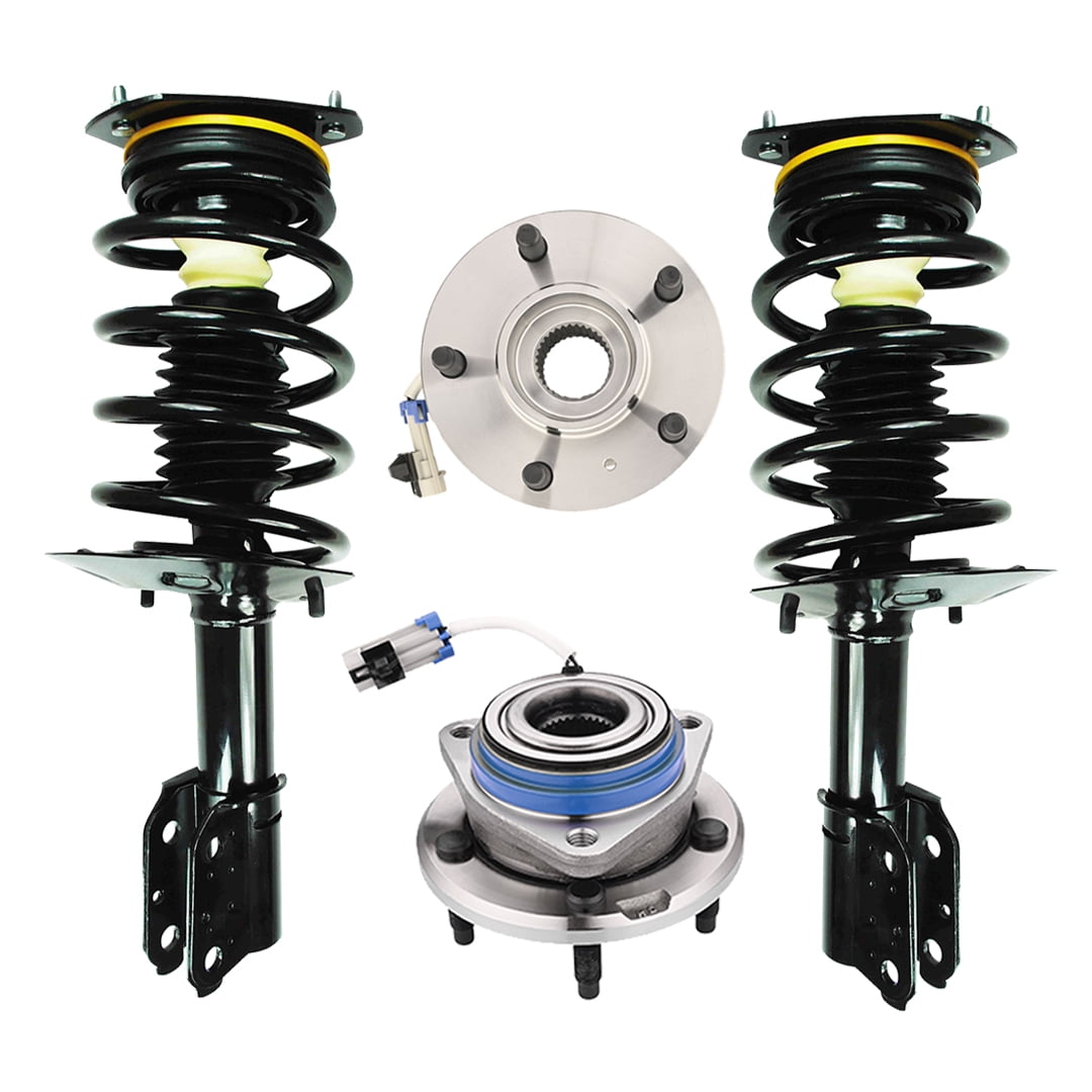 Set of 4 Front Wheel Hub Bearing-Quick Complete Strut For 1998-2002 ...