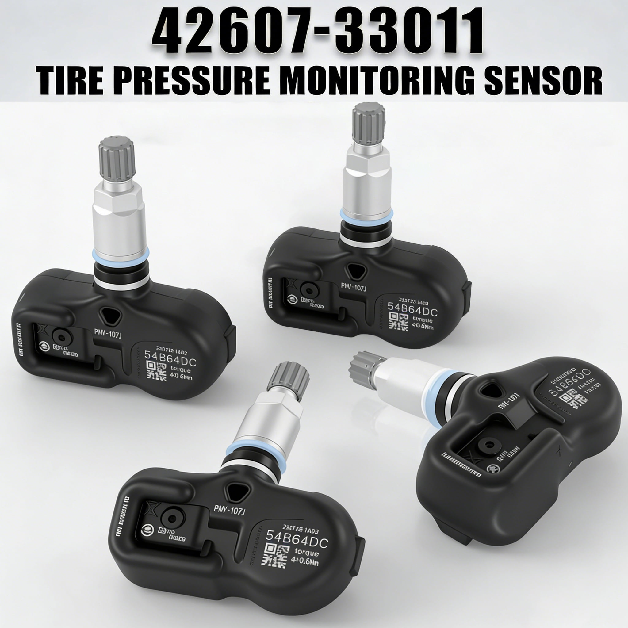 Set of 4 Genuine OEM TPMS Tire Pressure Sensors 42607-06011 Replacement ...