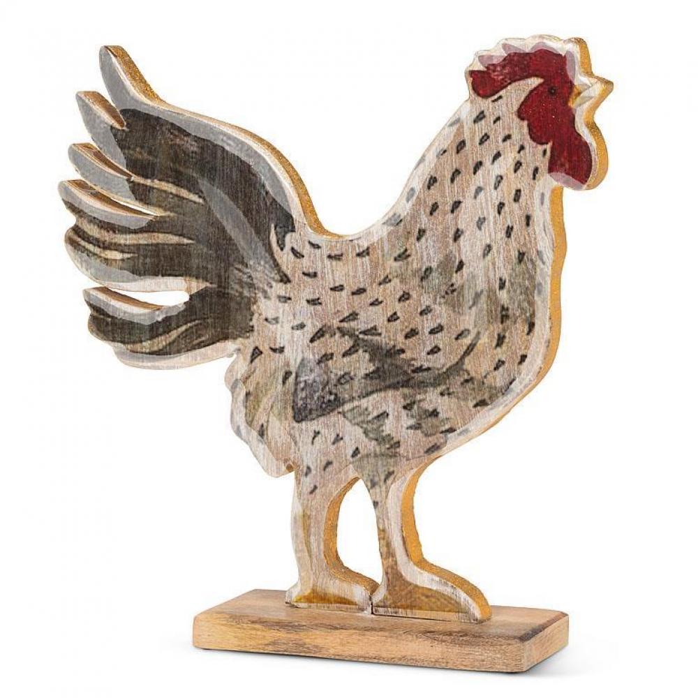 Set of 4 Glossy Rooster Figurine - Walmart.com