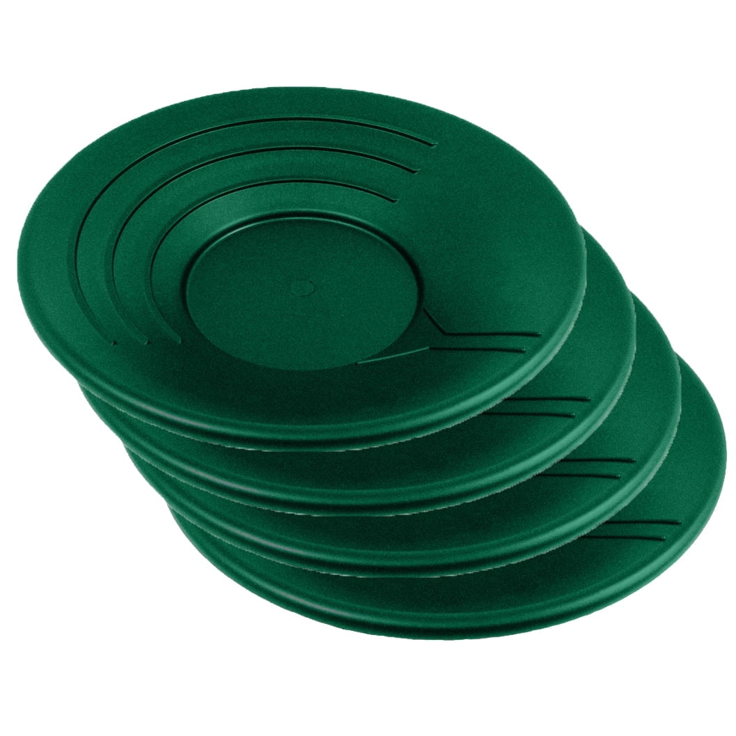 Set of 4 Gold Pan Gravity Trap Miner Prospecting Panning Sluice Tool ...