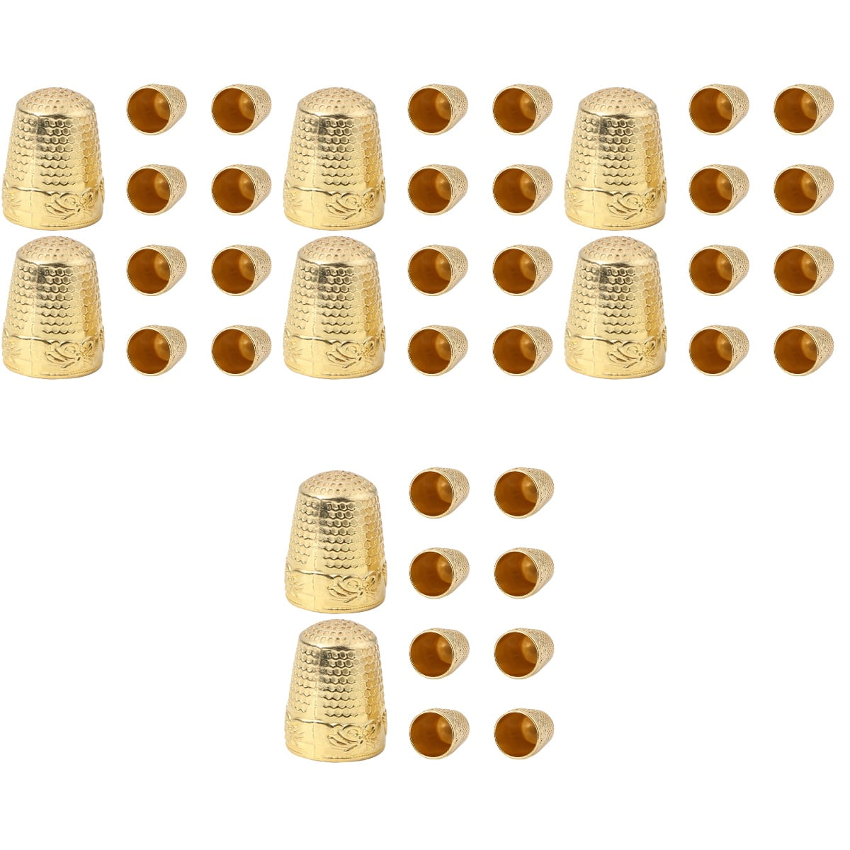 Set of 4 Guard for Sewing Protectors Thickened Thimble Finger Cot ...