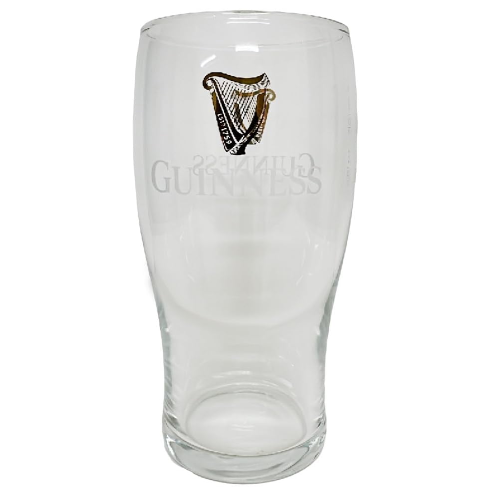 Set of 4 Guinness Beer Glass Pint Glass 20 Ounces - Walmart.com