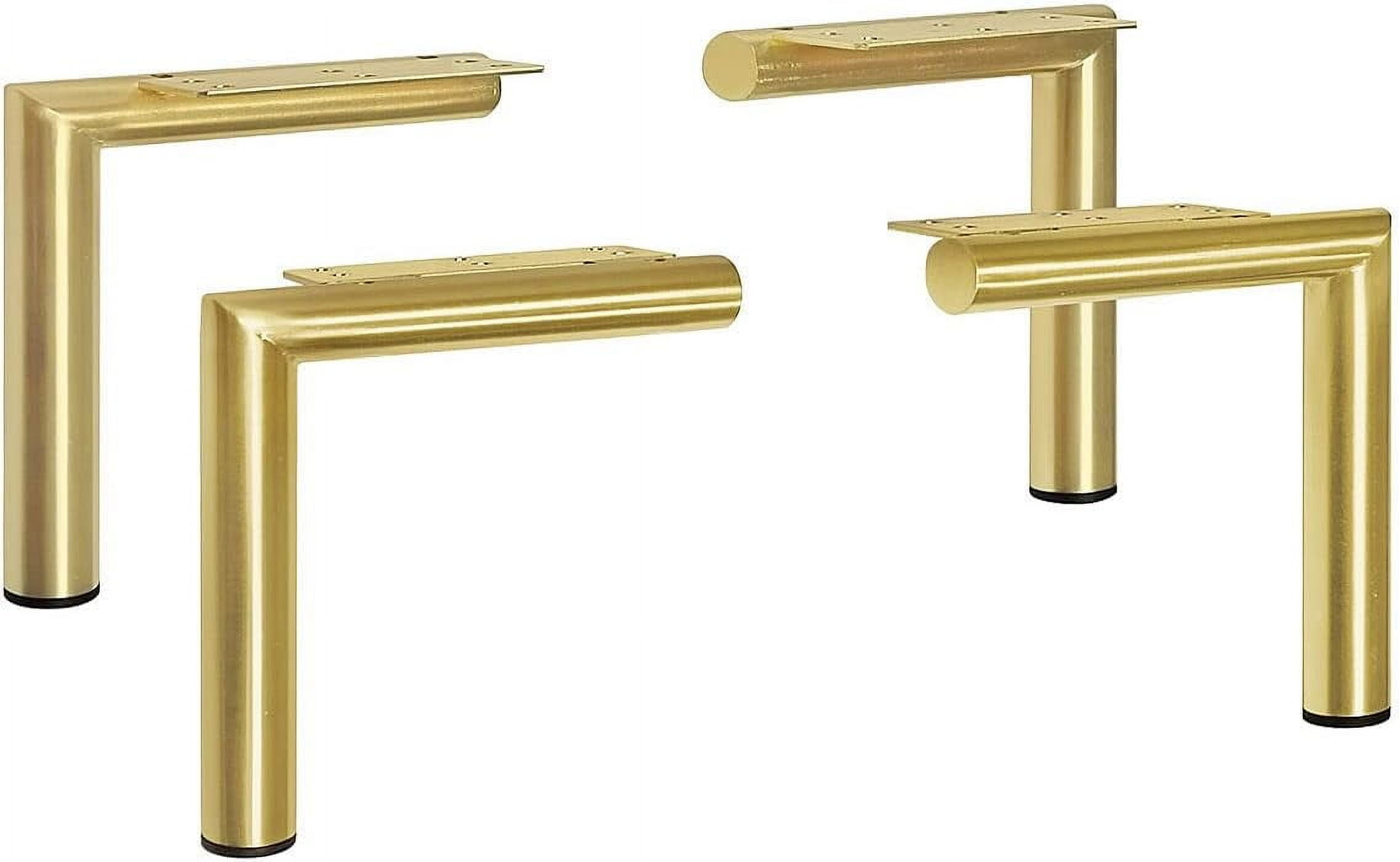 Set of 4 Heavy Duty Metal Furniture Legs – Modern Designer Legs for ...
