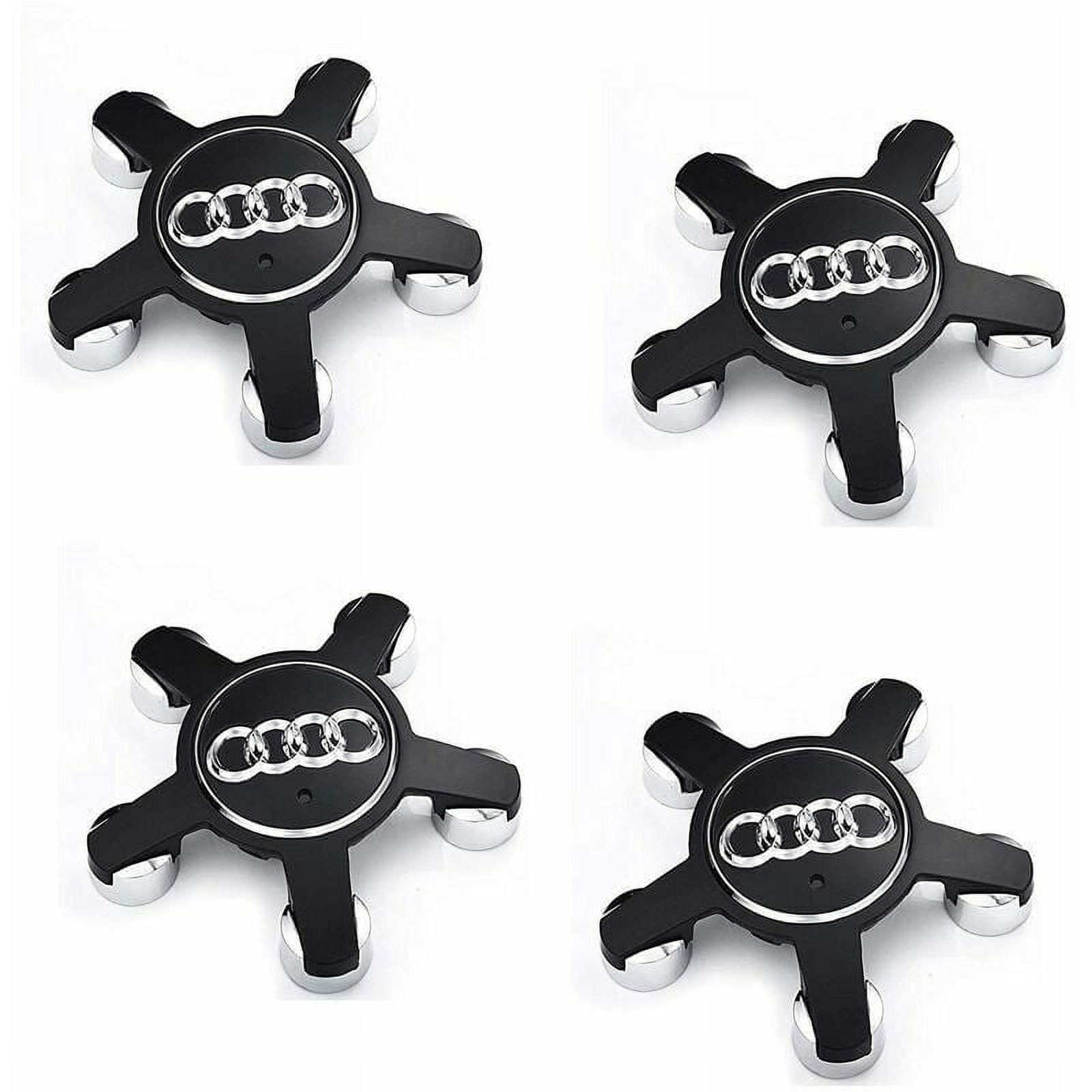 Set of 4 Hub Caps 4f0601165 N Wheel Emblem, for 135 mm Hubcaps for Audi ...