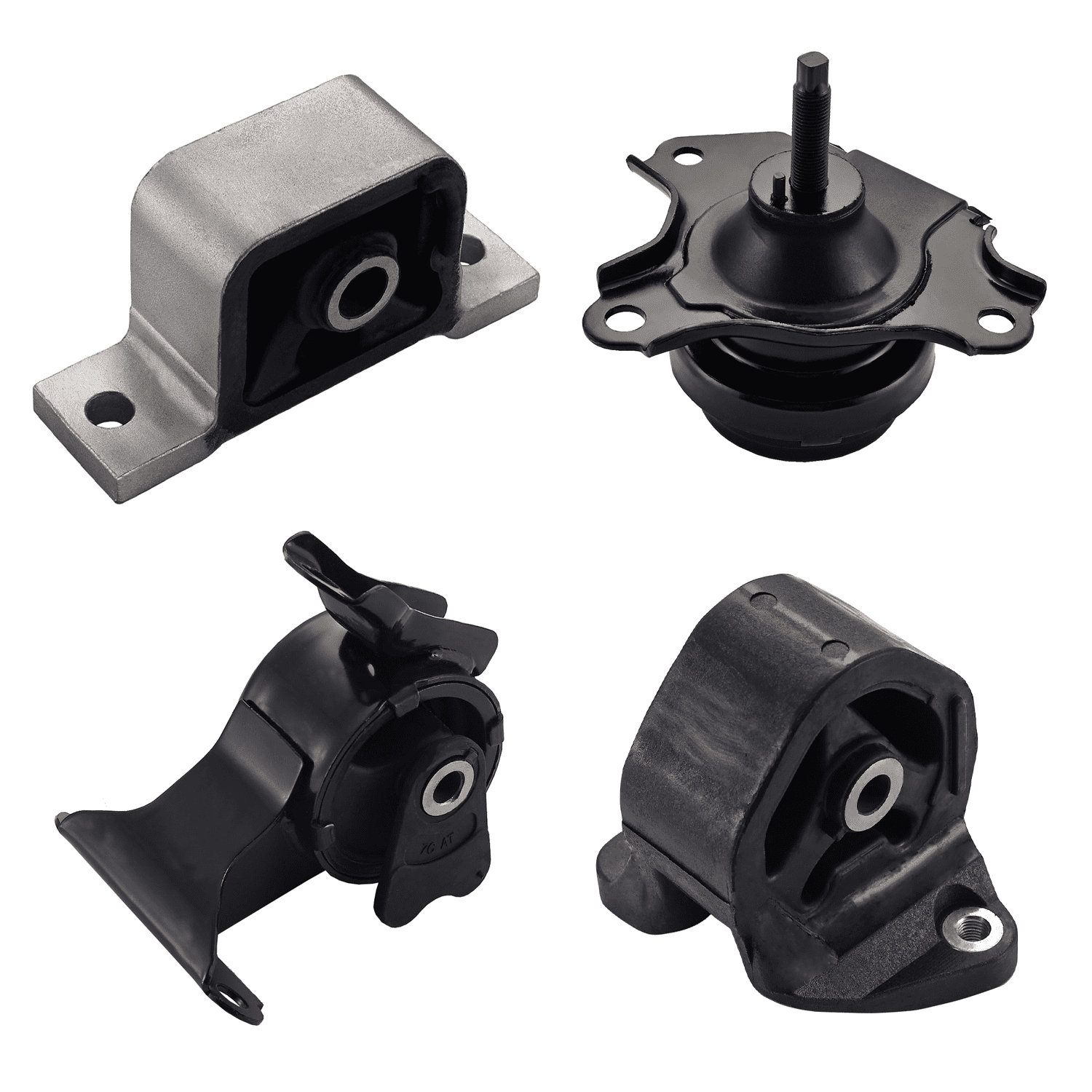 Set of 4 ISA Engine Motor and Trans Mounts Compatible with 2002-2006 ...