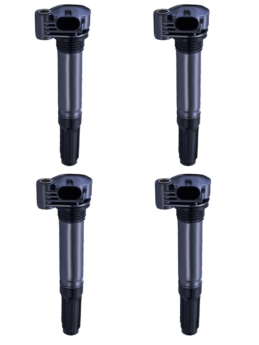 Set of 4 ISA Ignition Coils Compatible with 2012-2017 Fiat 500 L4 1.4L ...