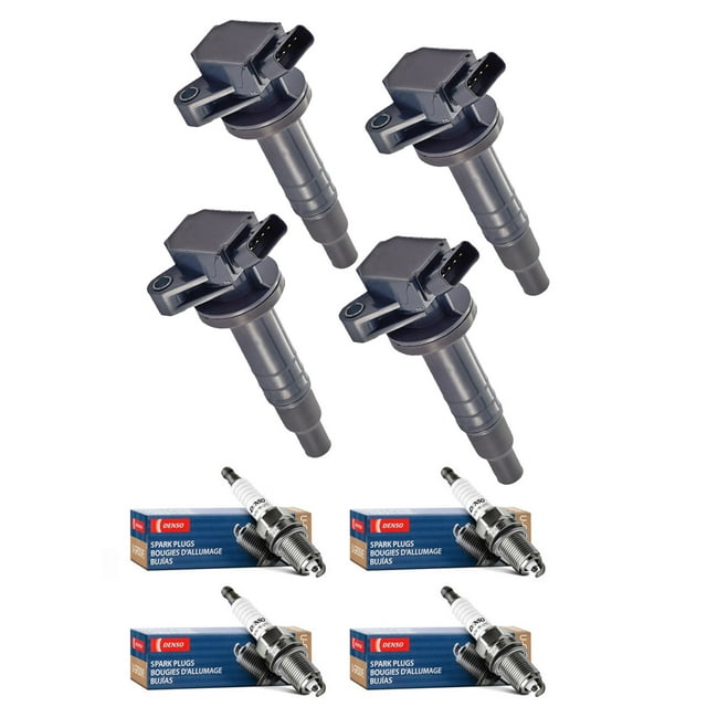 ISA Ignition Coils & Denso Spark Plugs for Toyota Corolla Matrix ...