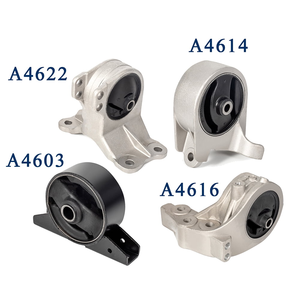 Set of 4 ISA Protier Motor & Trans Mount Fit 2001-2005 Dodge Stratus ...