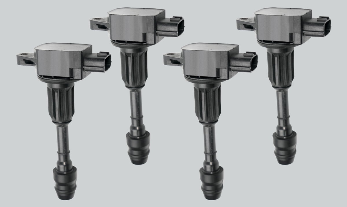 Set of 4 Ignition Coil for 2003-2010 Nissan Cube March III Micra 22448 ...
