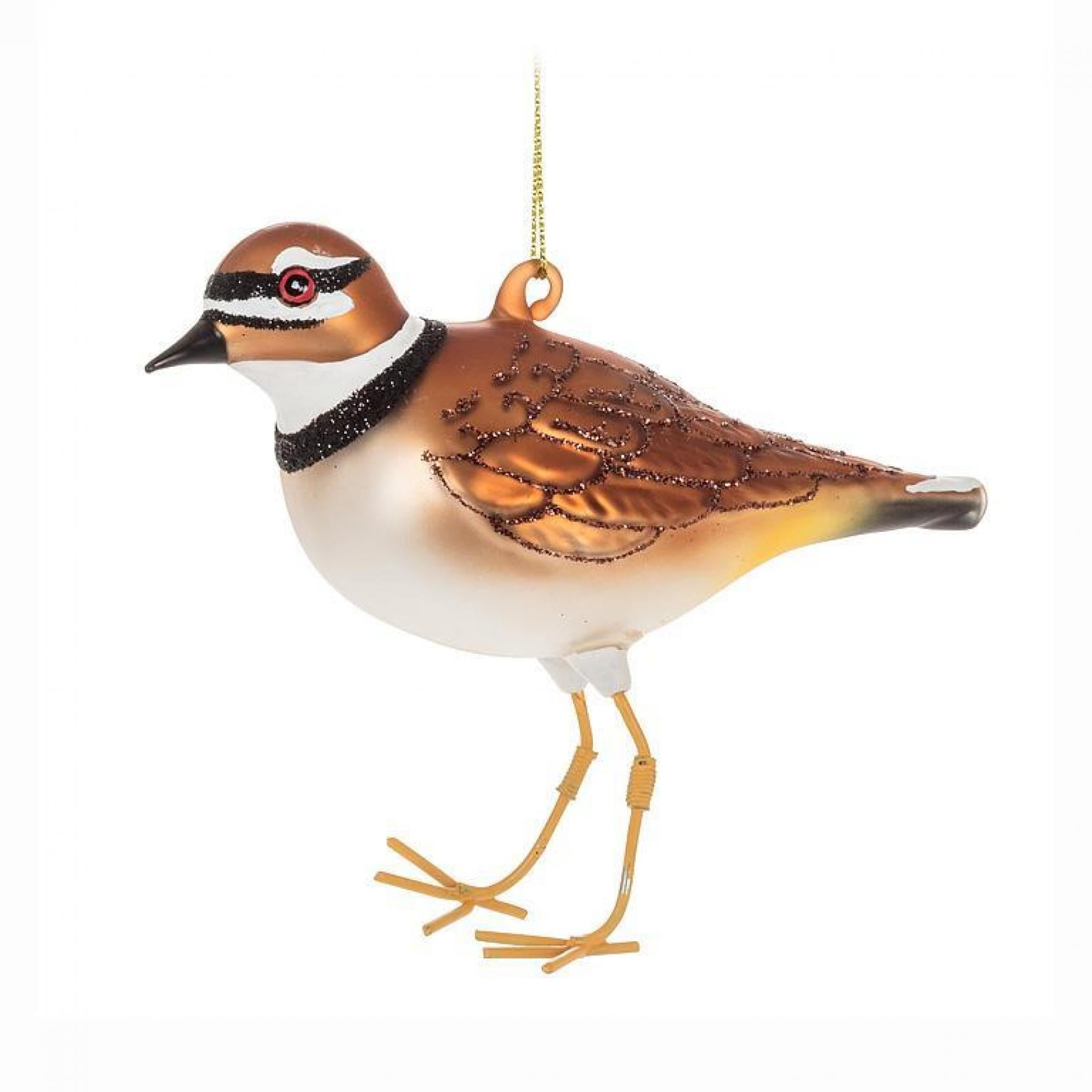 Set of 4 Killdeer Bird Ornament - Walmart.com