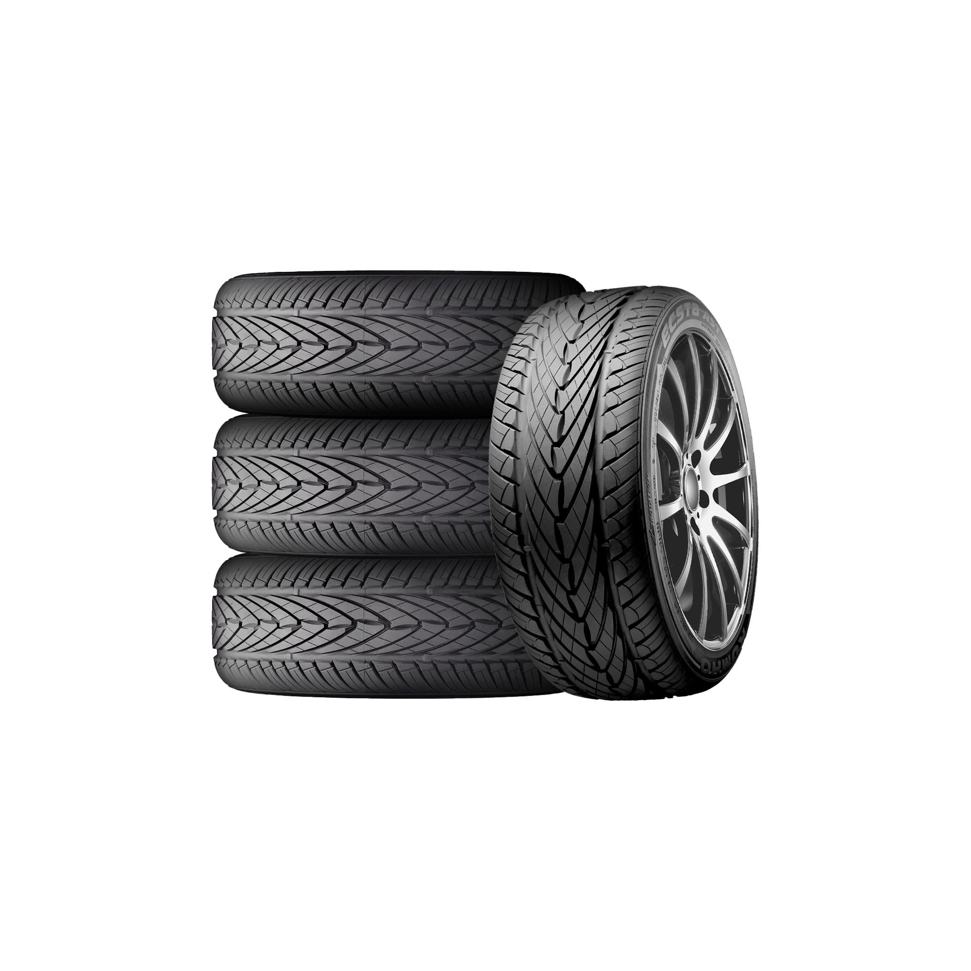 Kumho Ecsta AST KU25 High-Performance All-Season Tires, Set of 4, 225 ...