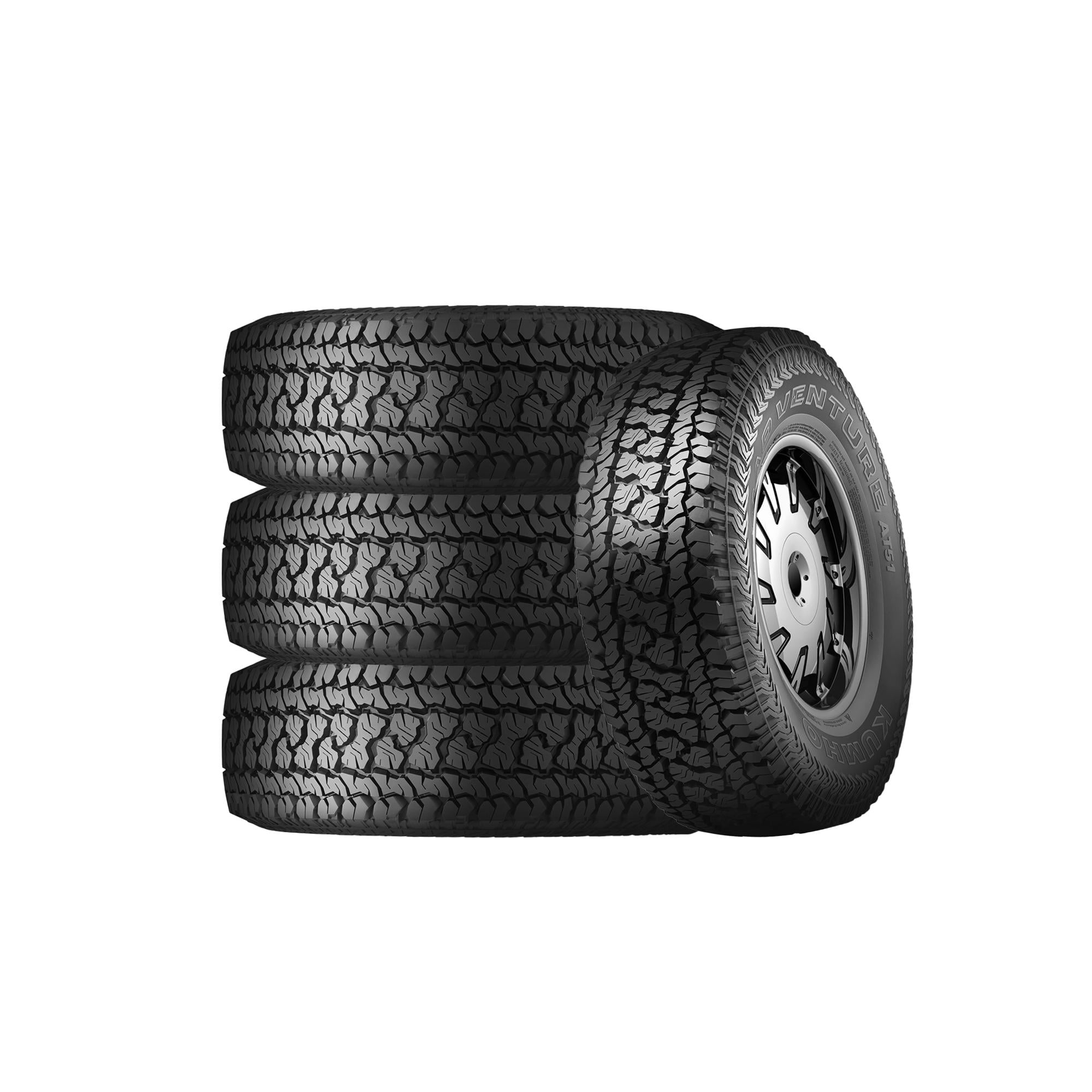 Set of 4 Kumho Road Venture AT51 LT315/70R17 121/118R D Tires Fits ...