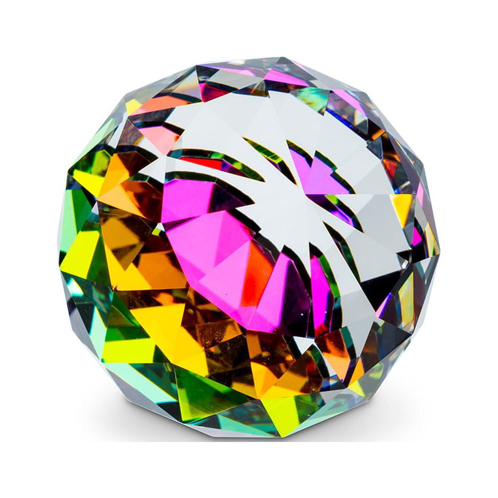 Set of 4 Large Crystal Prism Ball - Walmart.com